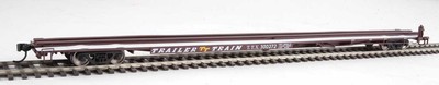 Walthers Mainline 5538 HO Scale 85' General American G85 Flatcar - TTX ...