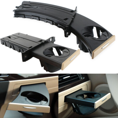 Retractable Cup Holder Left Driver & Right Passenger For BMW E90 E91 ...