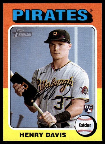 Henry Davis 2024 Topps Heritage C25 Rookie #415 Pittsburgh Pirates | eBay