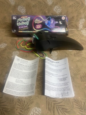 The Amazing String Thing Toy Orange With Black light Multicolored ...