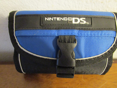 BLUE / BLACK WALLET CASE OFFICIAL OEM BRAND NINTENDO DS LOOK | eBay