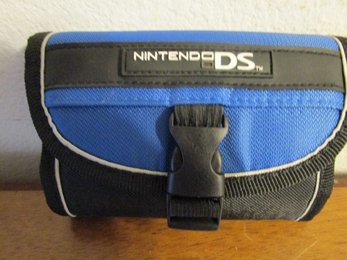 BLUE / BLACK WALLET CASE OFFICIAL OEM BRAND NINTENDO DS LOOK | eBay