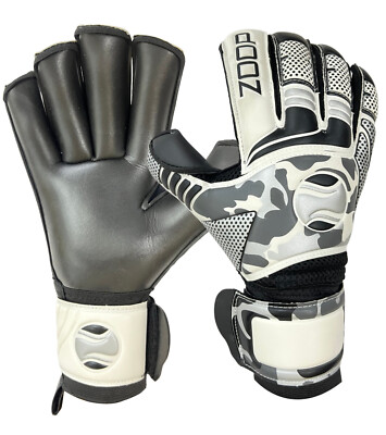 zoop Pro Goalkeeper Goalie Flat Roll Finger Save Gloves | eBay