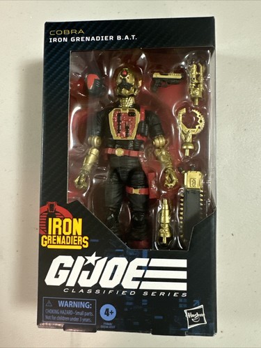 G.I.JOE CLASSIFIED SERIES #134 IRON GRENADIER B.A.T. Hasbro | eBay