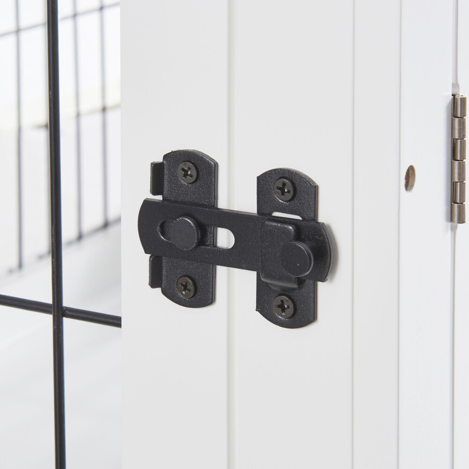 Furniture Style Dog Crate, Puppy Cage End Table, Pet Kennel House with ...