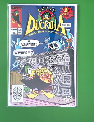 COUNT DUCKULA #1 9.6 1ST APP MARVEL COMIC BOOK TS68-123 | eBay