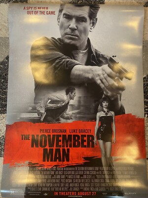 The November Man Movie Poster 27x40 Original Double Sided | eBay