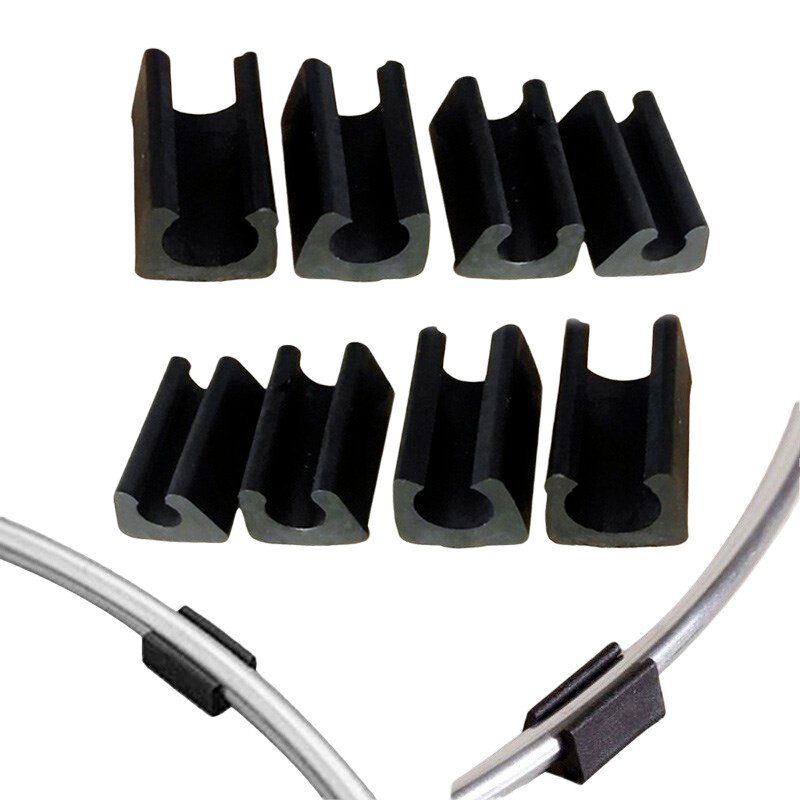 Plastic Chair Foot Clamps Protector Non-slip U Shaped Clip on Glides ...