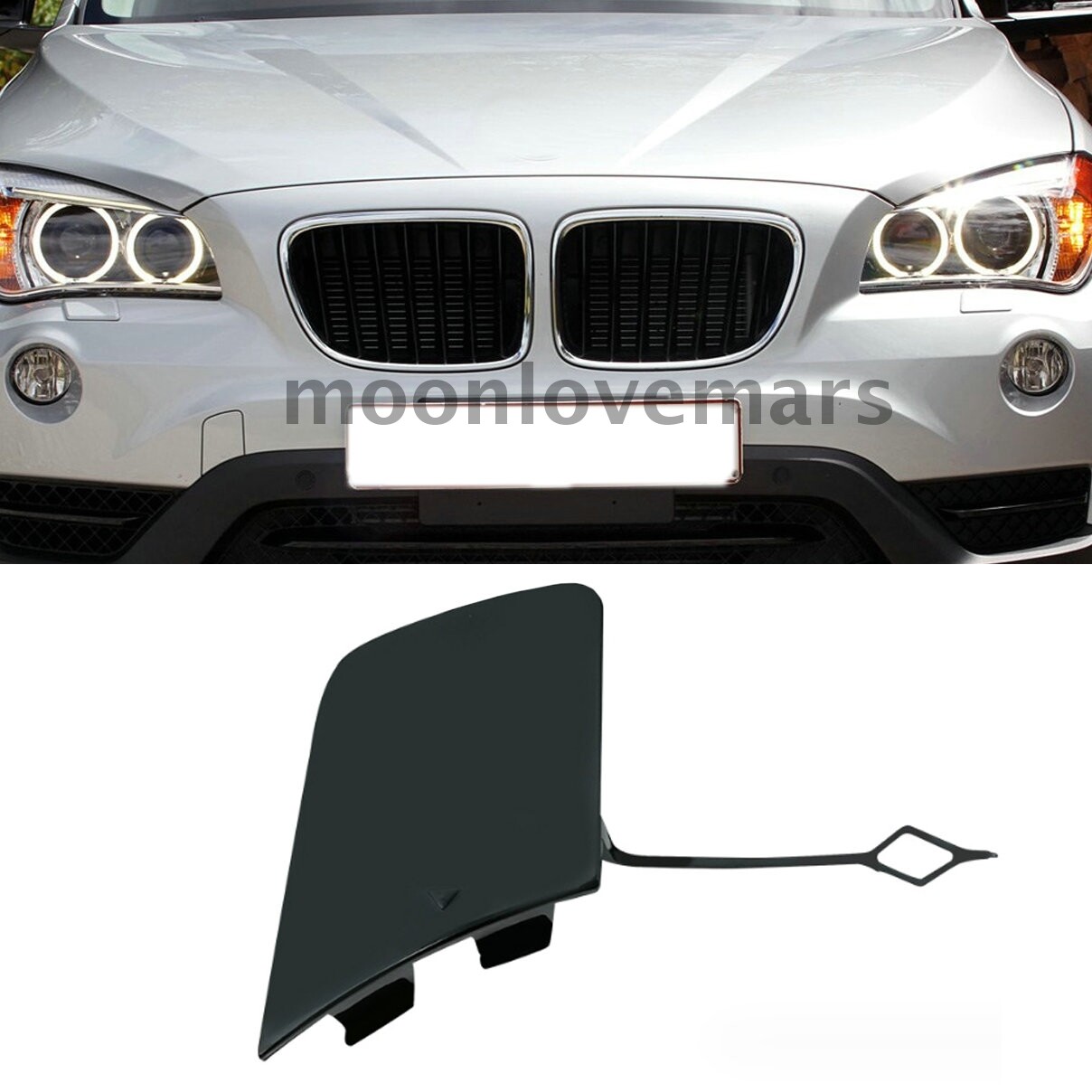 For BMW X1 E84 2013-2015 Front Bumper Tow Hook Hole Eye Cover Cap ...