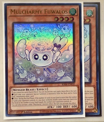 Mulcharmy Fuwalos - RA04-EN050 - Ultra Rare - 1st Edition - NM | eBay