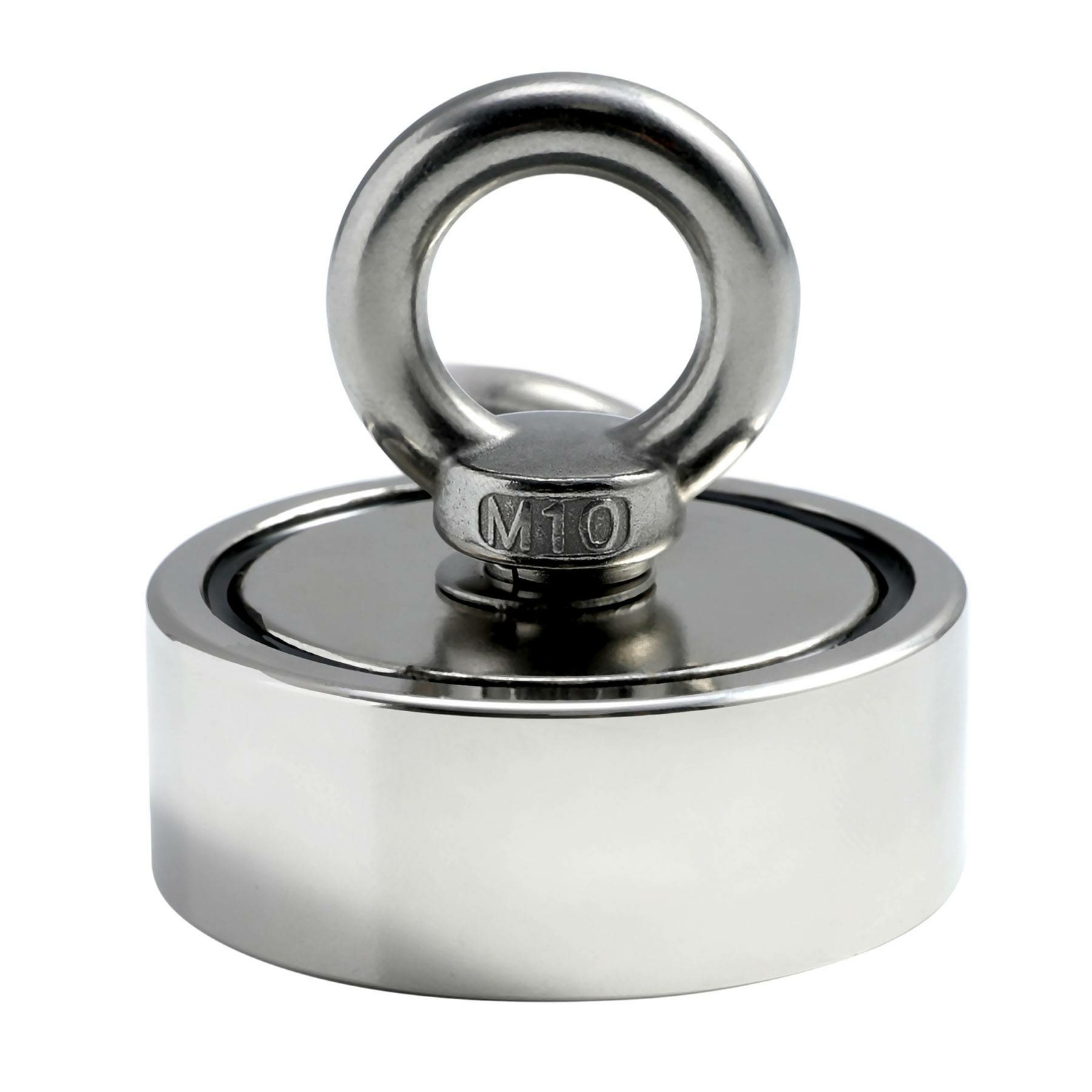 75mm 500kg Strong Magnet Fishing Metal Detector 10m Rope Double Side ...