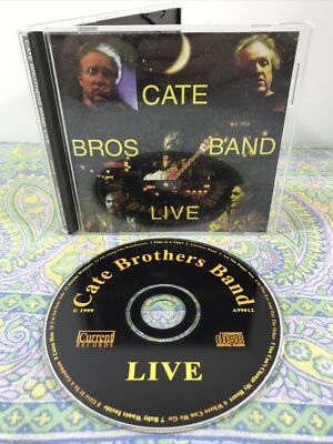 Live by The Cate Brothers Bros Band (CD, Current Records) Fayetteville ...