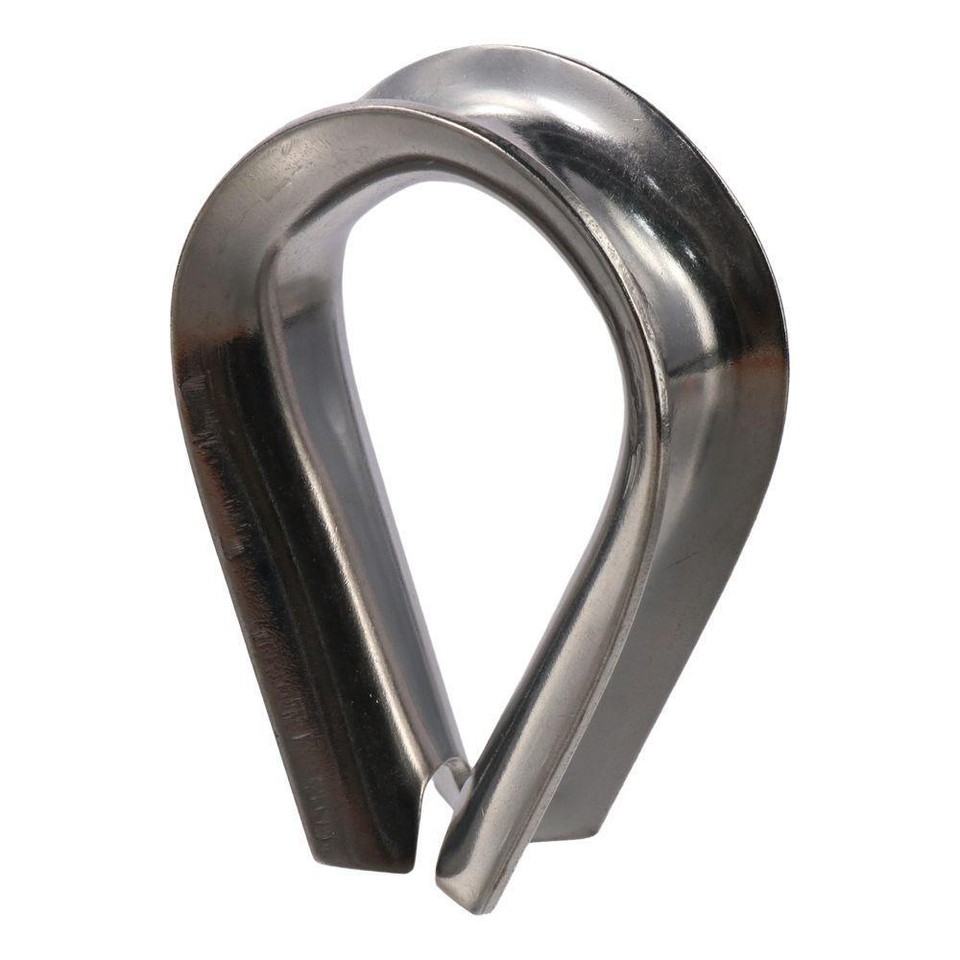 20mm Rope Thimble Rigging Cable Wire Rope Clamp Rope Connecting Head | eBay