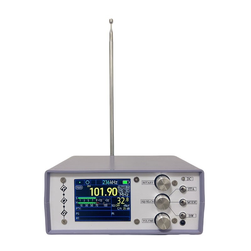 2CH Stereo 5W Full Band Radio Receiver TEF6686 Digital FM AM DSP ...