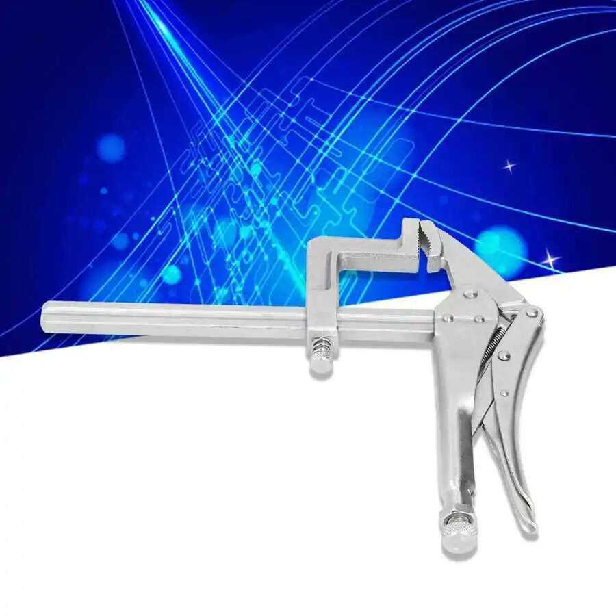 SK-C6 Clamp Vise Steel Pointed Heavy Duty Adjustable Sliding Rod Pliers ...