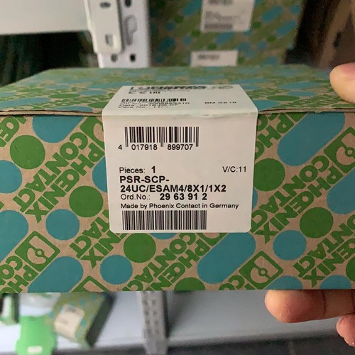 1PCS NEW Phoenix Safety Relay PSR- -24UC/ESAM4/8X1/1X2 2963912 FAST ...