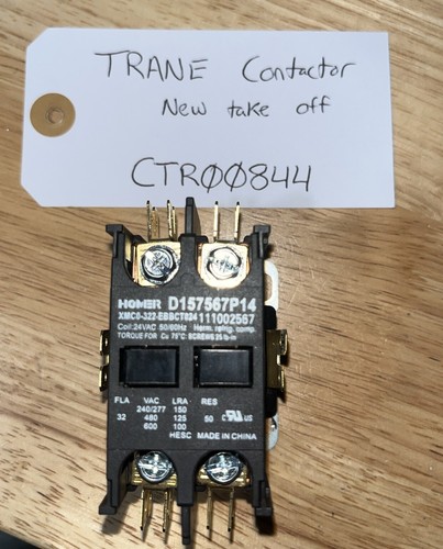 Trane D157567P14 Contactor CTR00844 XMC0-322-EBBCT024 111002567 NEW | eBay