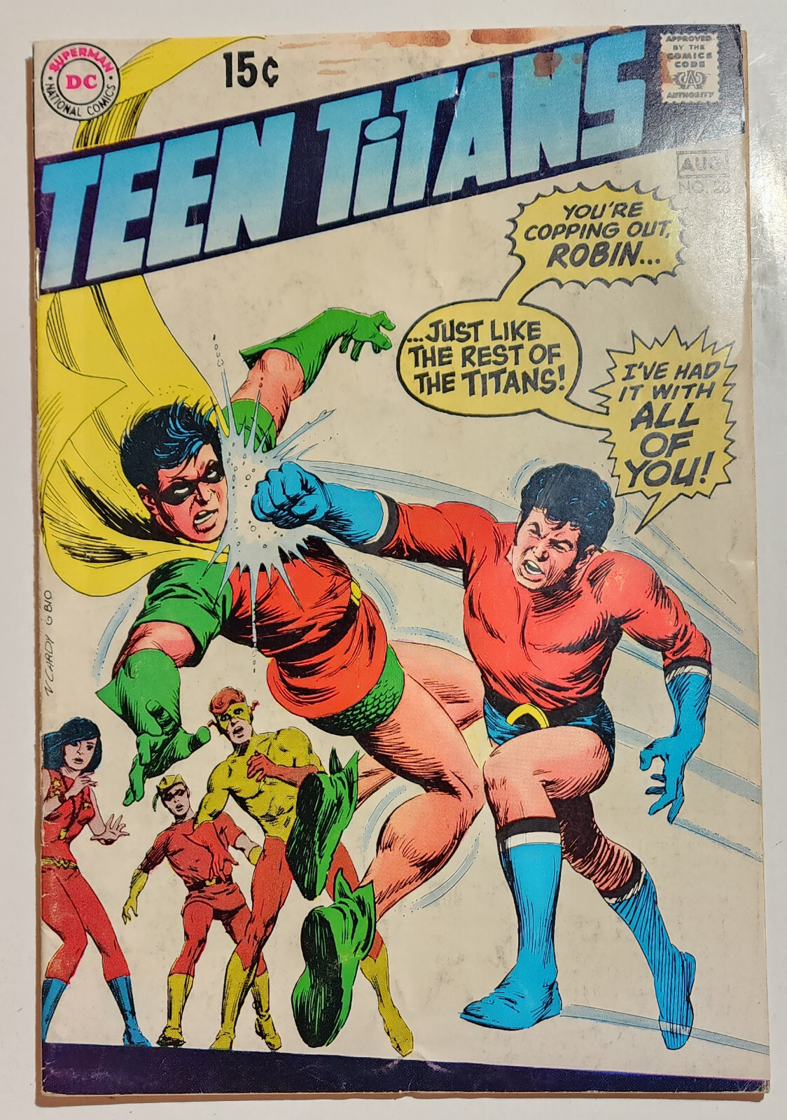 TEEN TITANS #28 - DC, Robin, Kid Flash, Wonder Girl, Speedy, Aqualad | eBay