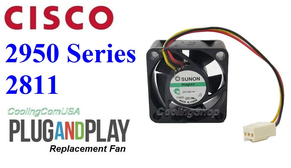 1x New Cisco ACS-2811-FAN-1/2= CISCO2811 FAN-1 or FAN-2 Field ...