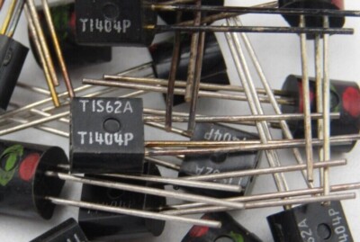 ( 2 PCS ) TIS62A Texas Instruments NPN Silicon Transistor AM/FM/VHF ...