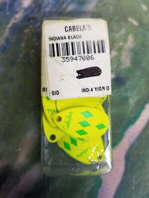 Cabela s Indiana Blade IND-4 Y/GR D 34ct | eBay