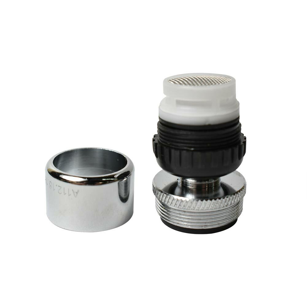Dual Thread Swivel Adapter, with Plastic Aerator Adapter Lead Free ...