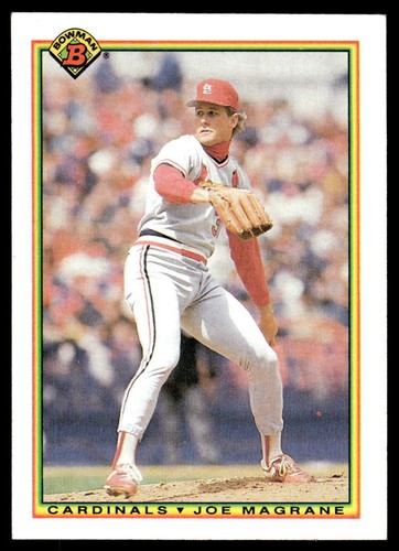 Joe Magrane #183 1990 Bowman St. Louis Cardinals | eBay