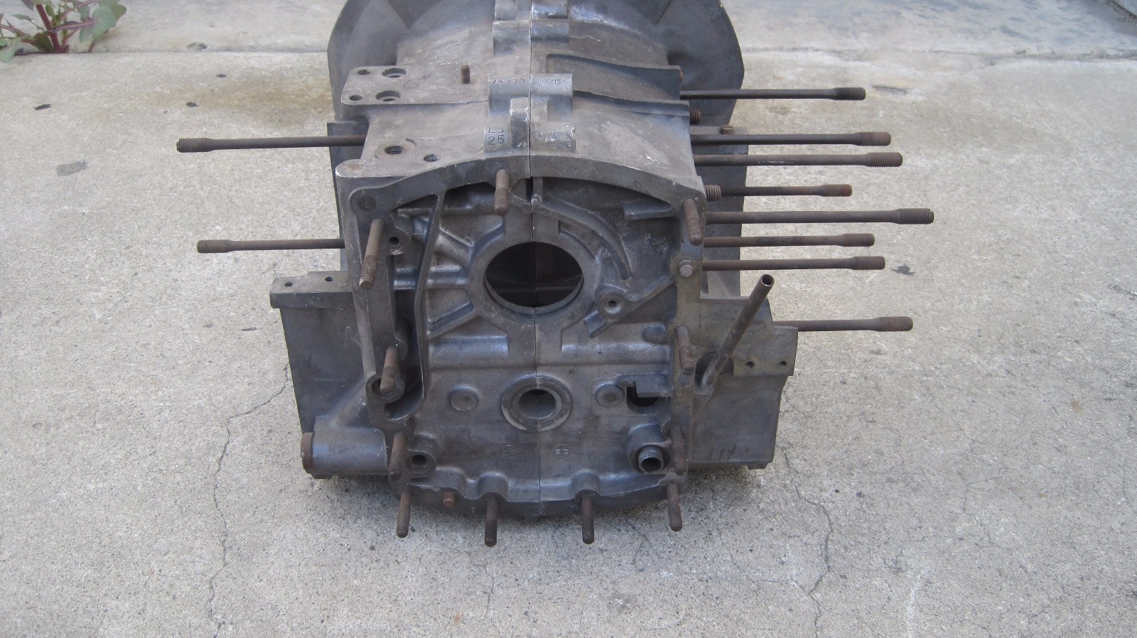 1965 Porsche 356 1600 C Engine Case Halves VINTAGE ORIGINAL #743212 616 ...