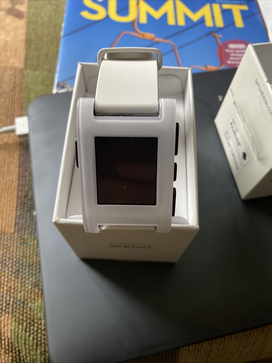 Pebble Smartwatch White