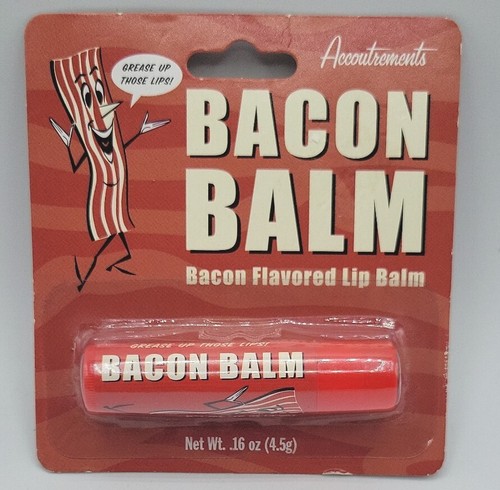 Bacon Lip Balm Humor Gag Gift Novelty Moisturizer McPhee Accoutrements ...