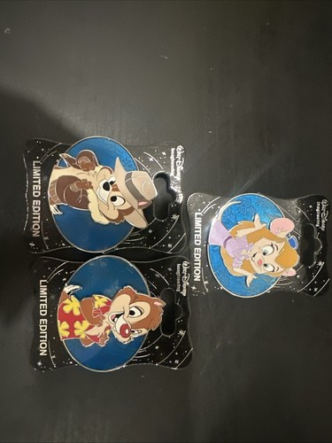 Disney D23 Expo WDI MOG Rescue Rangers Chip, Dale, And Gadget Pin LE ...