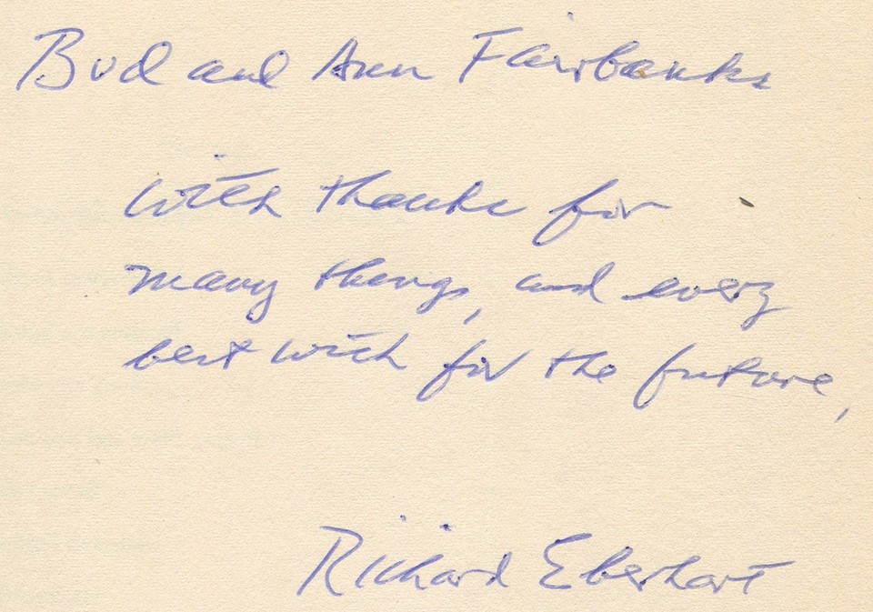 Richard EBERHART / The Quarry New Poems Signed 1st Edition 1964 | eBay