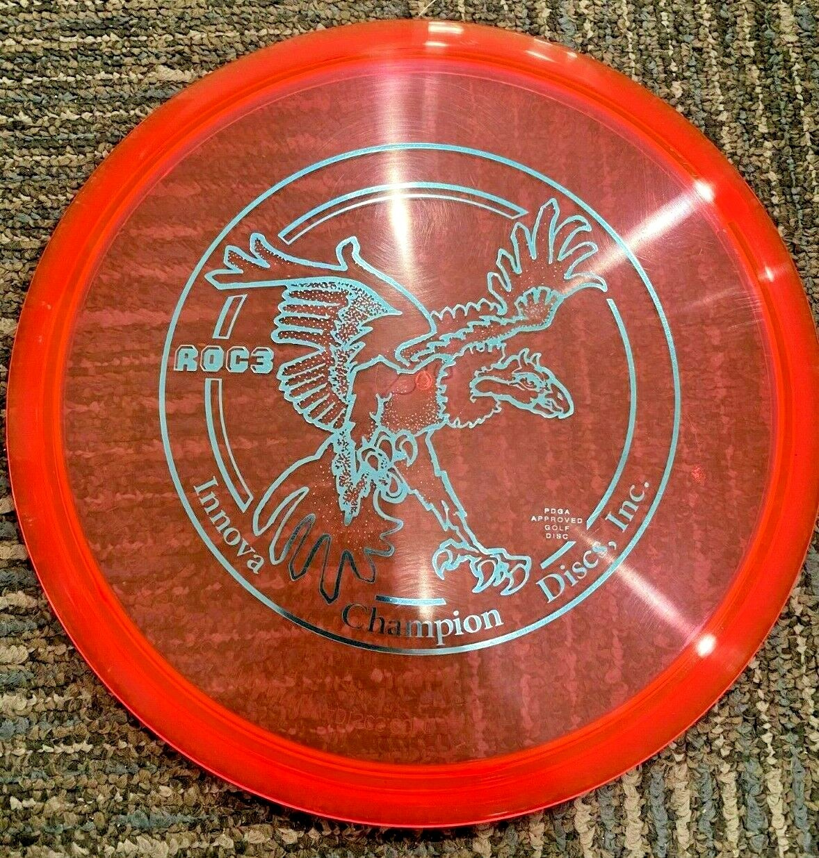 RARE INNOVA 1ST FIRST RUN BIG BIRD CHAMPION ROC 3 ROC3 PINK/SILV 167G ...
