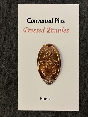 Converted Into A Pin - Disney Rapunzel - Pressed Penny - Princess Punzi ...