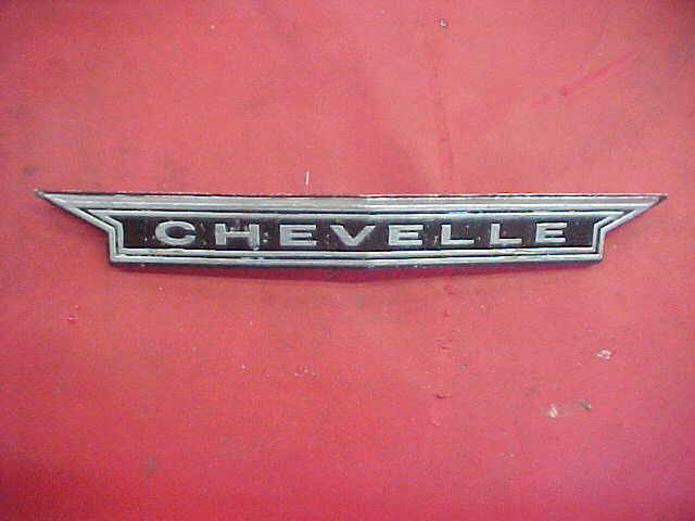 USED OEM GENUINE GM CHEVY CHEVELLE GRILLE EMBLEM 1966 66 SS 300 283 327 ...