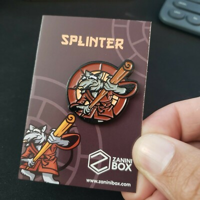 Splinter - Teenage Mutant Ninja Turtles Enamel Pin (New) | eBay