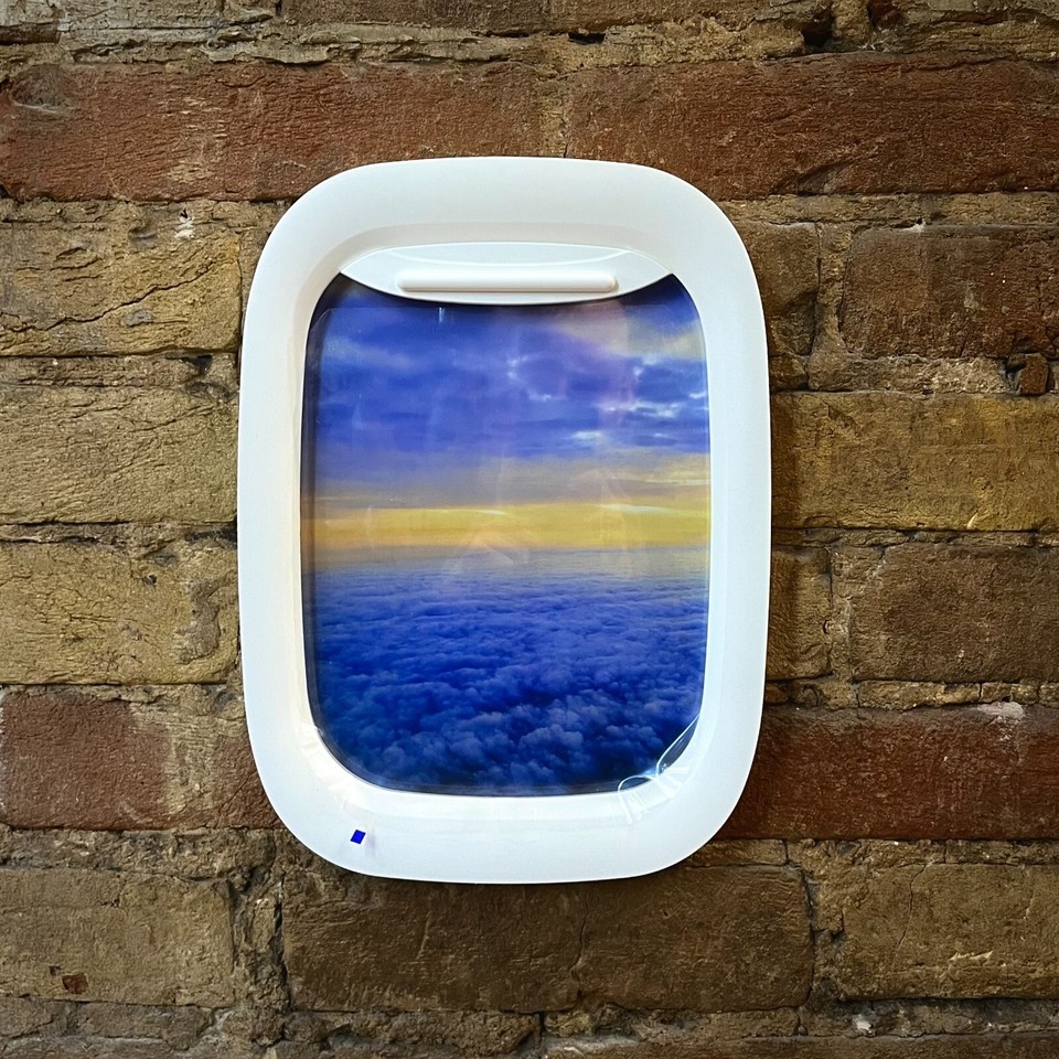Photo Frame In The Form Of A Porthole, Airplane Window, Teev, plane ...