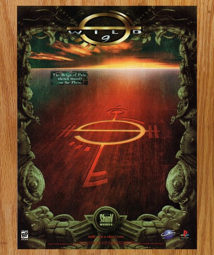 Wild 9 ShinY Entertainment Reign of Pain Video Game Print Ads Poster ...