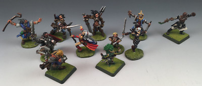 Pathfinder Adventure Miniatures - Paizo RPG Iconic Characters - PAINTED ...
