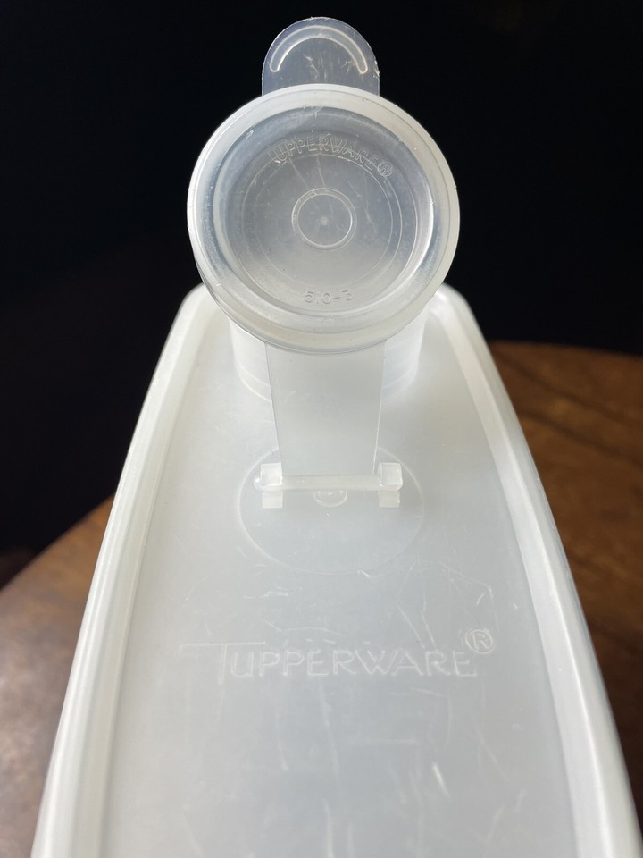 Tupperware Store N' Pour Cereal Container 4 Cup 499 w Flip Lid Vintage ...