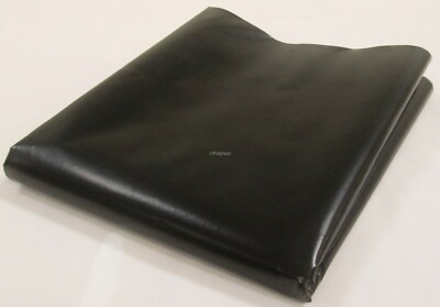 10 METRE X 4 METRE BLACK POLYTHENE PLASTIC SHEETING 125 MICRON / 500 ...