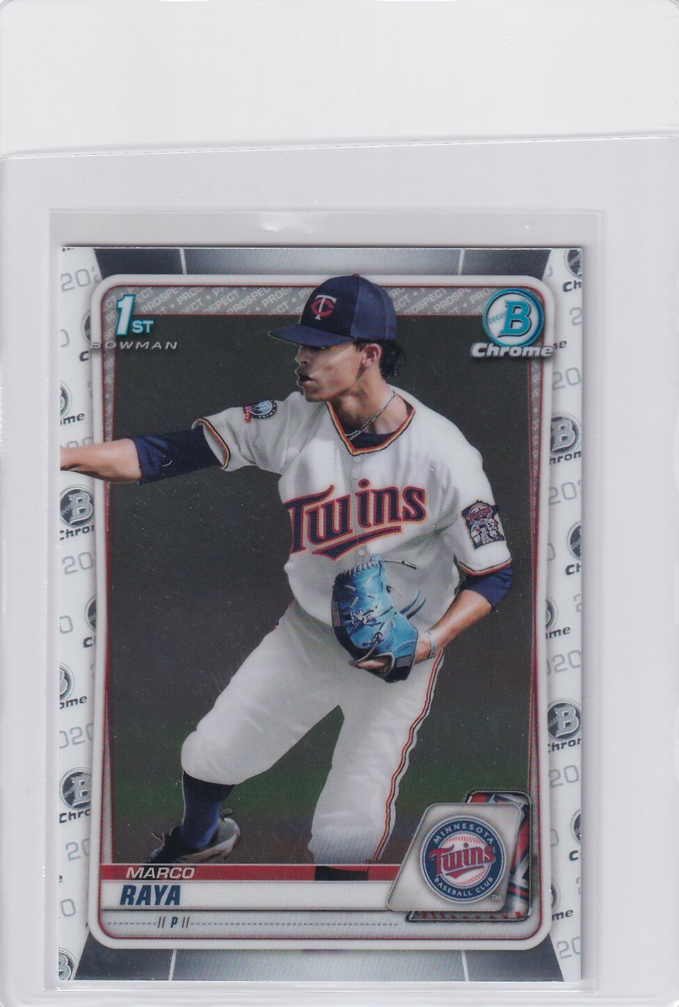 2020 BOWMAN CHROME 1ST RC MARCO RAYA MINNESOTA TWINS FIRST DRAFT B8028 ...