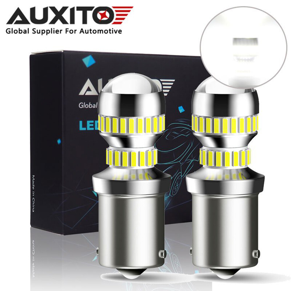 2X BA15S P21W 1156 P21W LED 54 TURN SIGNAL INDICATOR CANBUS BULB GLOBE ...