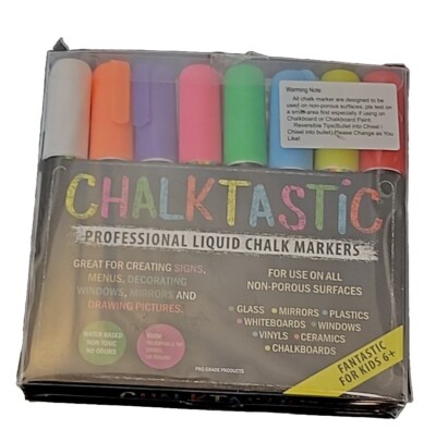 Chalktastic Professional Liquid Chalk Markers Signs Menus Windows ...