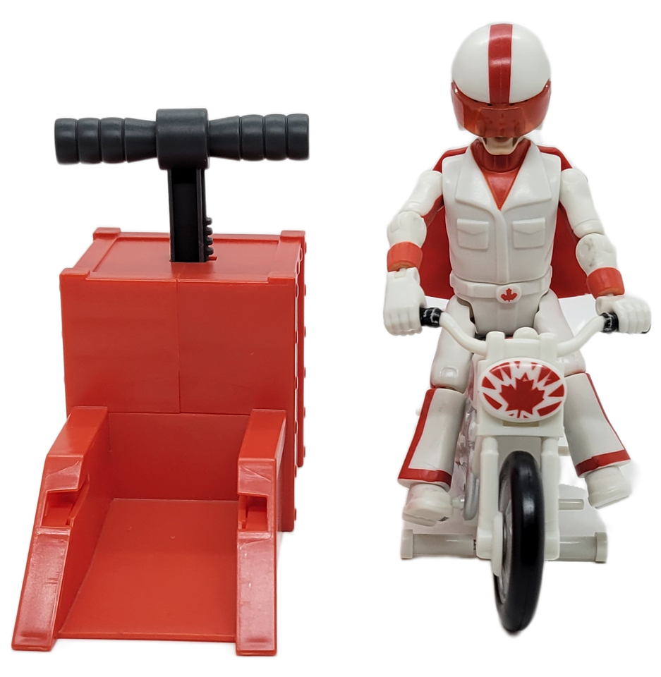 Disney Pixar Toy Story 4 Stunt Racer Duke Caboom Figure & Motorcycle | eBay