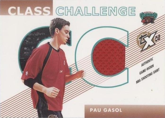 2002-03 Topps Xpectations - Class Challenge Pau Gasol #CC-PG (MEM) for ...