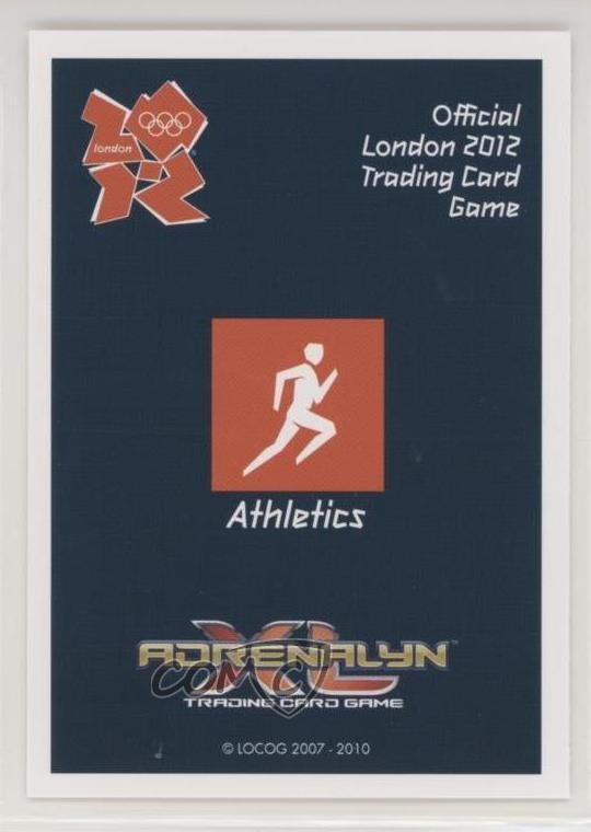 2010 Panini Adrenalyn XL 2012 Summer Olympics International Ace Edna ...
