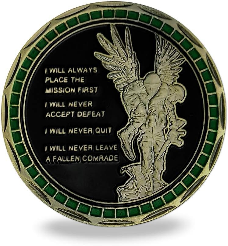 U.S. Army Values Military Soldier Creed Challenge Coin Small | eBay