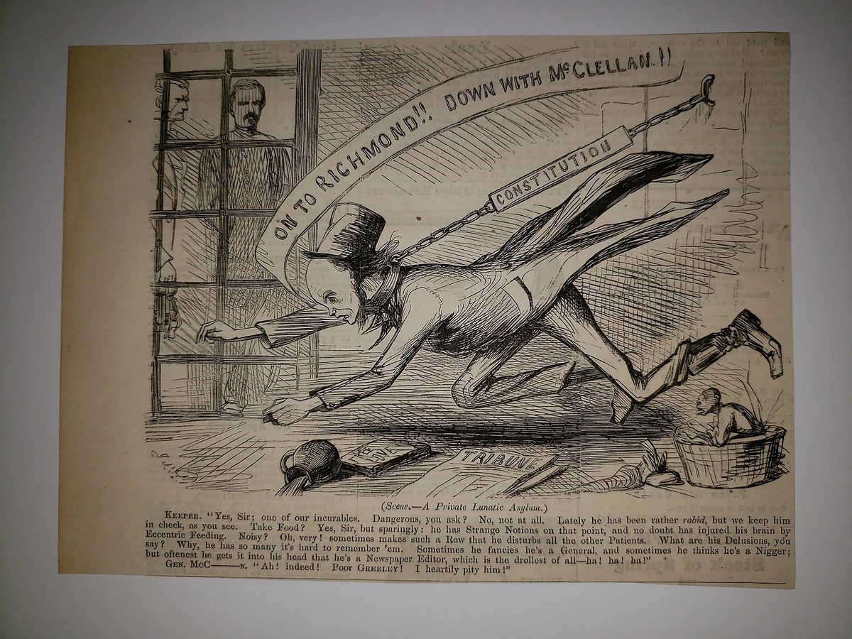 Civil War General Cartoon