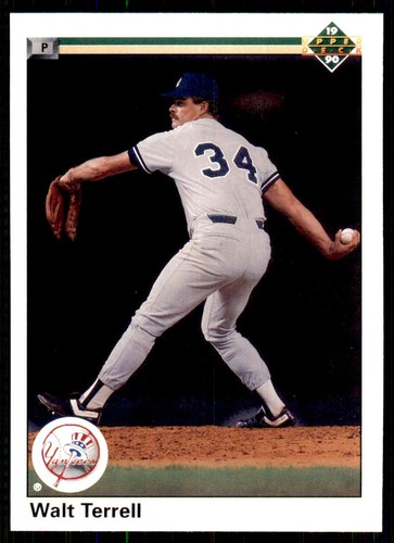 1990 Upper Deck Walt Terrell Baseball Cards #661 | eBay